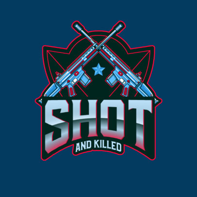 Placeit - Gaming Logo Creator Featuring a Nameless Hacker