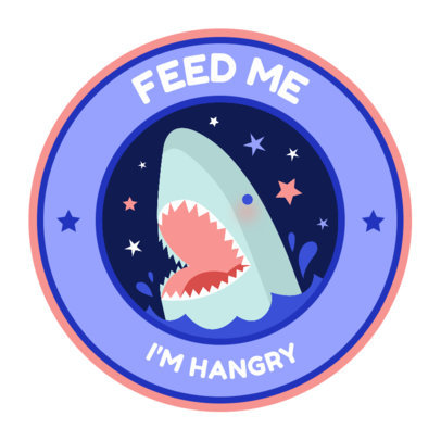 Placeit - Sticker Design Template Featuring Pop Culture Graphics