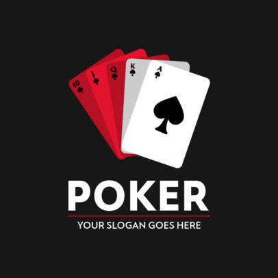 Placeit - Gambling-Themed Logo Template for Gamers