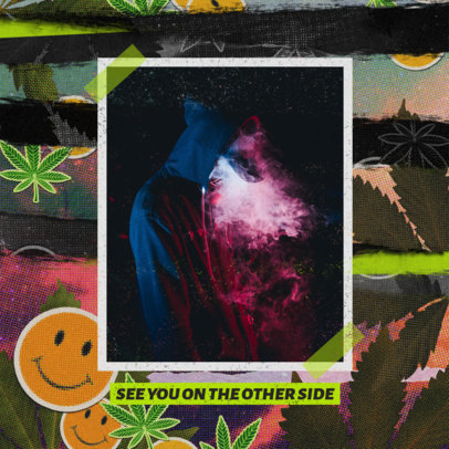 Placeit - Instagram Post Design Template for Weed Enthusiasts With ...