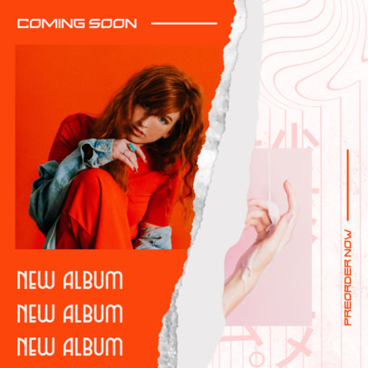 Placeit - Instagram Post Template For a New Music Friday Announcement