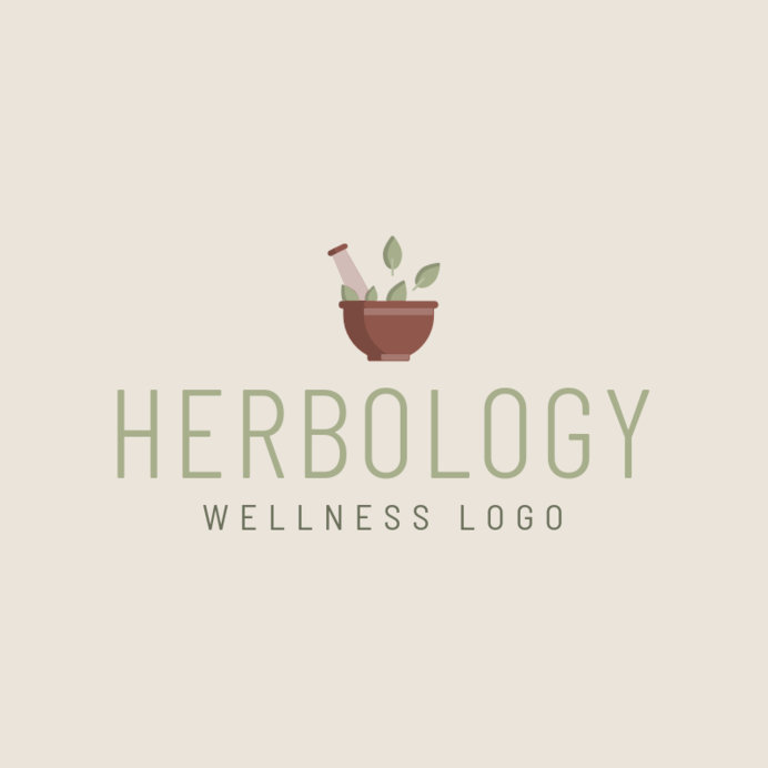 Placeit - Herbology Logo Creator with a Simple Graphic