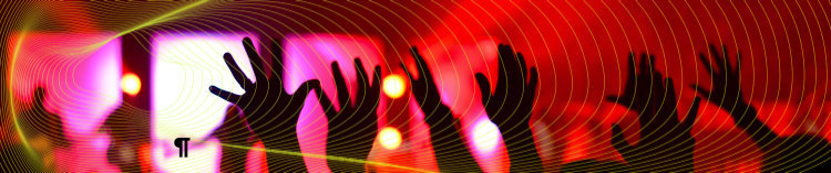 Placeit - SoundCloud Header Creator Featuring Crowd Hands at a Concert