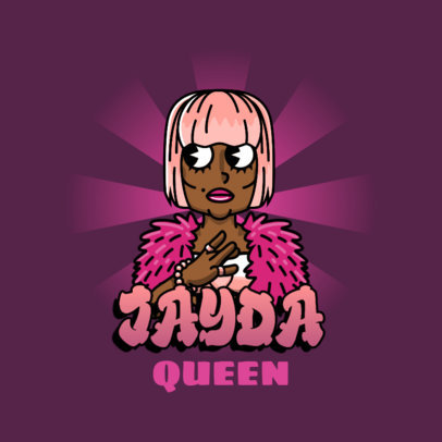 Placeit - Avatar Logo Creator with a 3D-Style Hip Hop Character