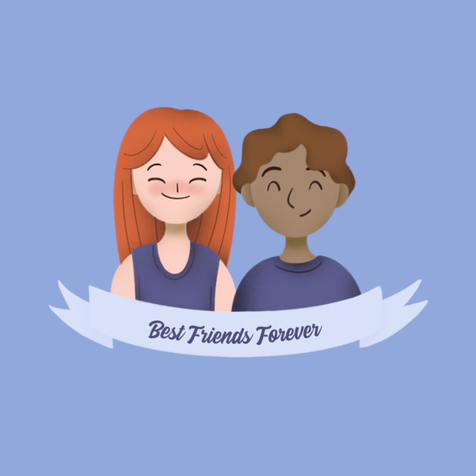 Placeit - Avatar Logo Creator with Best Friend Customizable Characters