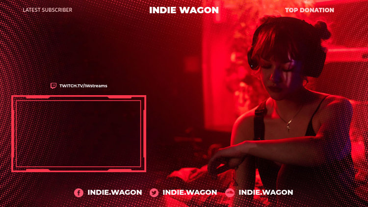 Placeit - Twitch Overlay Generator with a Webcam Frame for Music Video ...