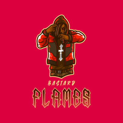 Placeit - Gaming Logo Maker Featuring Hip-Hop Character Illustrations