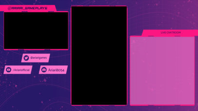 Placeit - Twitch Overlay Generator with a Live Webcam Frame for ...