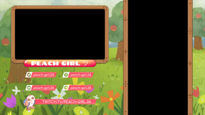 Placeit - Mobile Gaming Twitch Overlay Maker Featuring Illustrated ...
