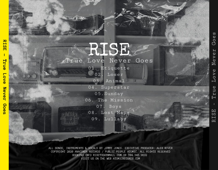 Placeit - Indie Rock Album Back Cover Creator with a Vintage Style