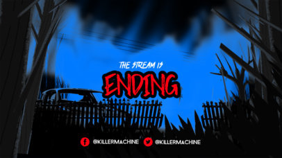Placeit - Twitch Offline Banner Generator for Horror Game Streams ...