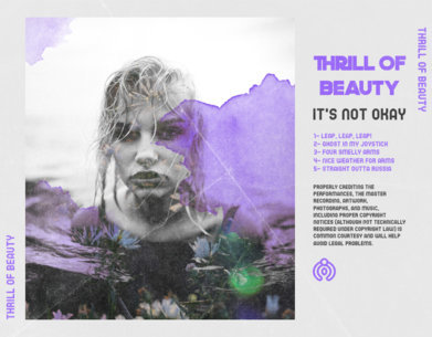 Placeit - Goth-Metal Album Back Cover Maker for a Punk Goth Album