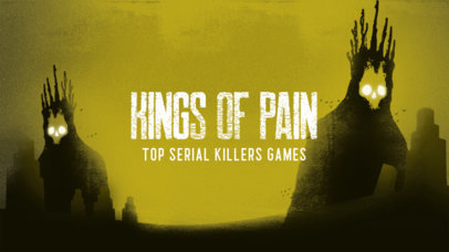 Placeit - Horror Gaming YouTube Thumbnail Creator Featuring an ...