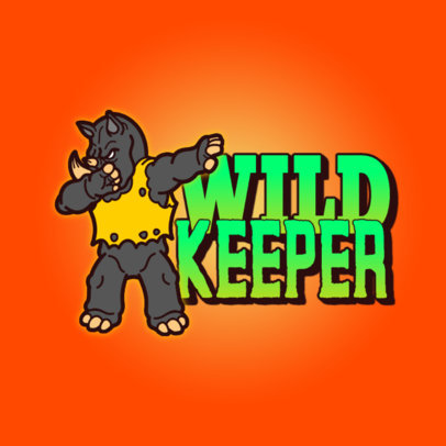 Placeit - Logo Maker Featuring a Dabbing Banana Graphic