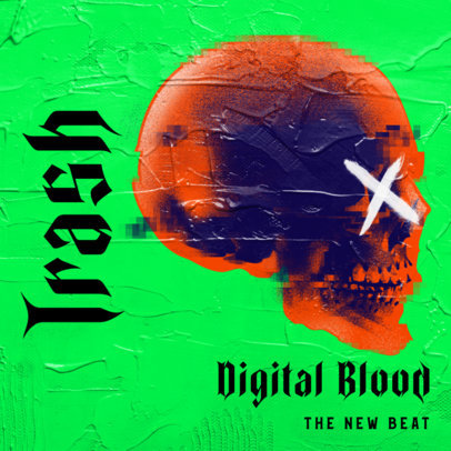 Placeit - Album Cover Creator for a Heavy Metal Band with a Diabolic ...