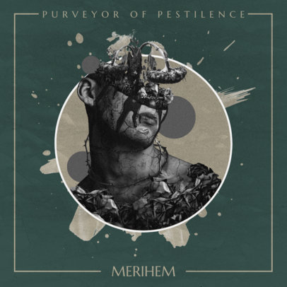 Placeit - Heavy Metal Album Cover Design Creator with a Dark Graphic of ...