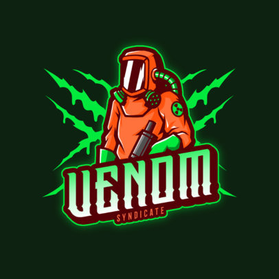 Placeit - Gaming Logo Generator Featuring an Elite Soldier With a ...