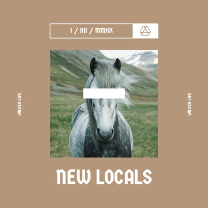 Placeit - Album Cover Design Template for Indie Bands Featuring ...