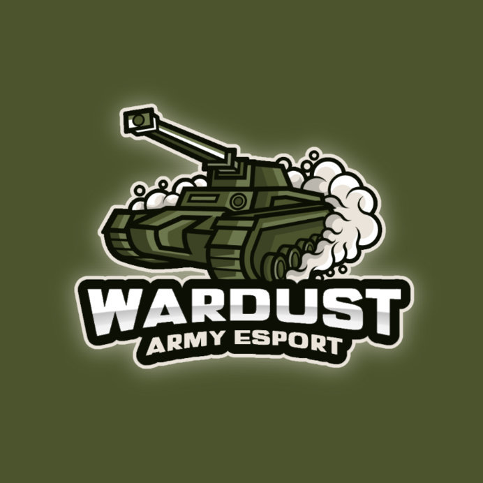 Placeit - Logo Template for a Gaming Clan with a World of Tanks ...