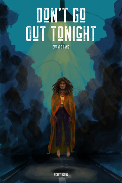 Placeit - Horror Book Cover Design Template Featuring a Modern Vampire