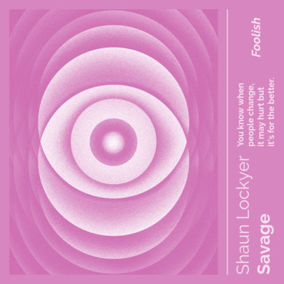 Placeit - Pop Album Cover Generator Featuring a Surreal Pastel Goth ...
