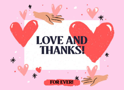 Placeit - Greeting Card Design Template Featuring Encouraging Messages