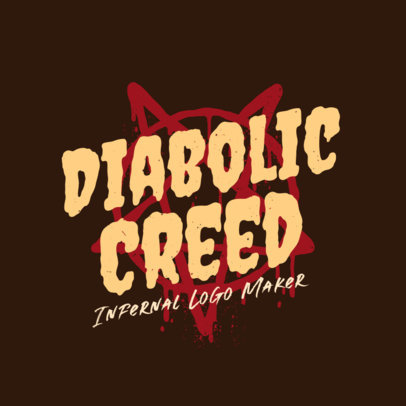 Placeit - Creepy Logo Maker for a Horror Gamer with a Cool Typography