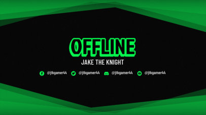 Placeit - Twitch Overlay Generator Featuring an Abstract Background ...