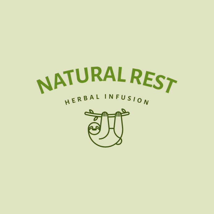 Placeit - Logo Maker for Natural Sleep Aids Featuring Minimal Illustrations