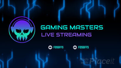 Placeit - Twitch Starting Soon Screen Video Maker with Glitchy Animations