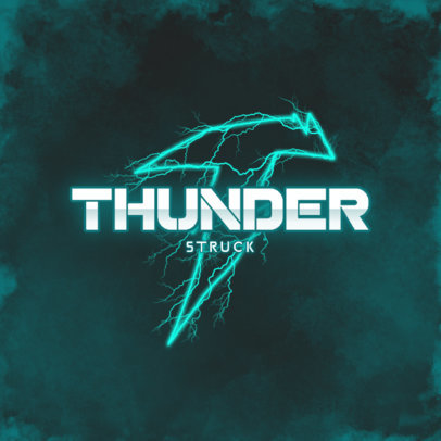 Placeit - Gaming Logo Maker with Thunder-Themed Graphics