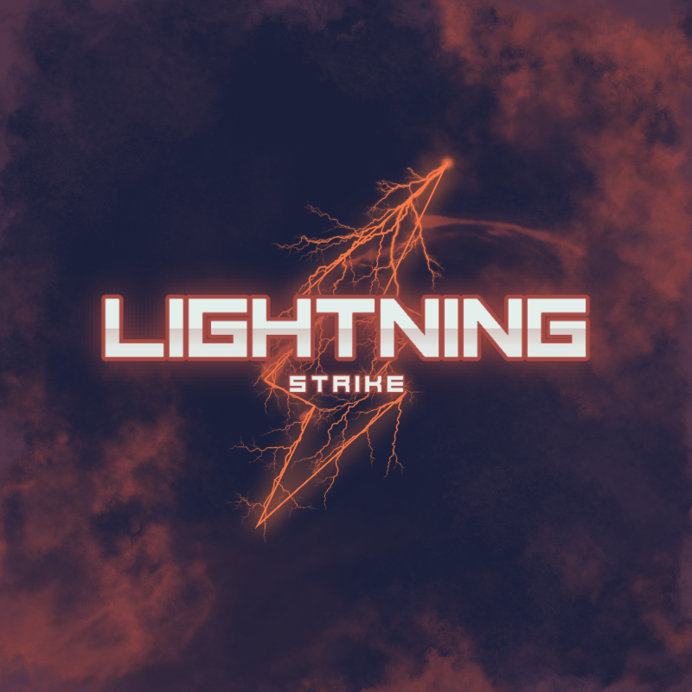 Placeit - Gaming Logo Maker with a Lightning Bolt Graphic