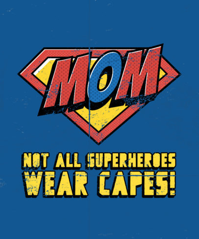 Placeit - Comic Book-Themed T-Shirt Design with Onomatopoeia Graphics
