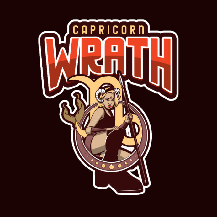 Placeit - Logo Maker for Female Gamers Featuring a Zodiac Character