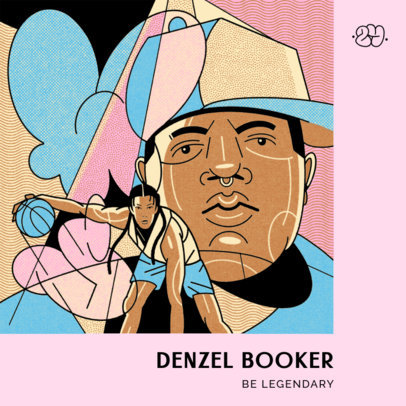 Placeit - Rap Album Cover Creator Featuring Graffiti-Styled Graphics