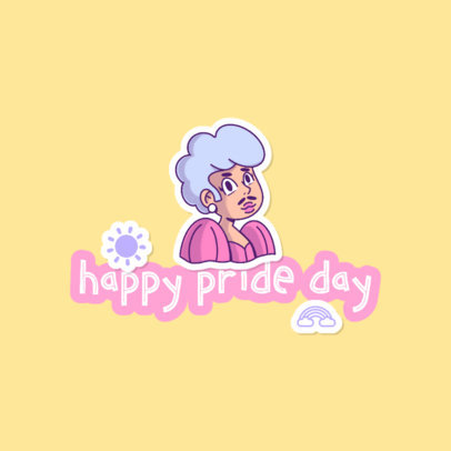 Placeit - LGBTQ-Themed Twitch Emote Logo Template Featuring an ...