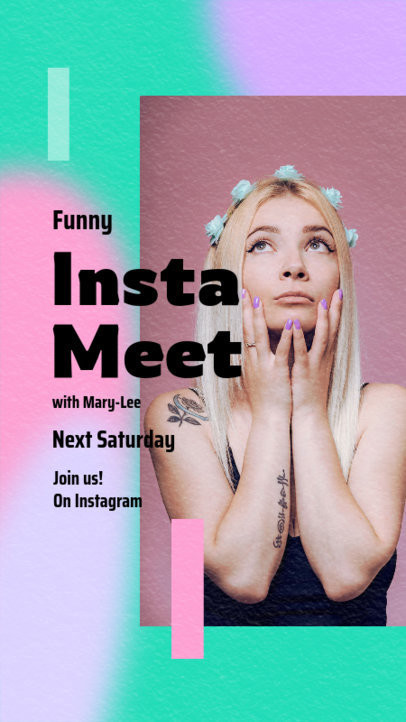 Placeit - Creative Instagram Story Maker For an Announcement of a Live ...