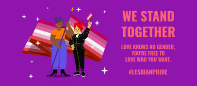 Placeit - LGBT Instagram Post Design Template Featuring Illustrated ...